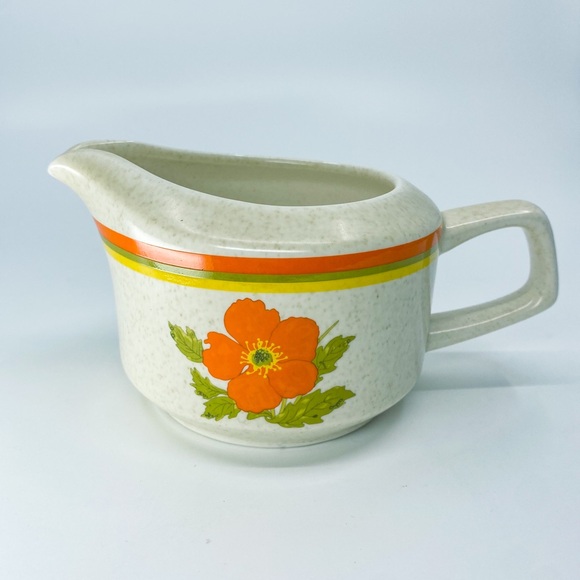 Lenox | Dining | Vintage 97s Lenox Fire Flower Temperware Creamer ...